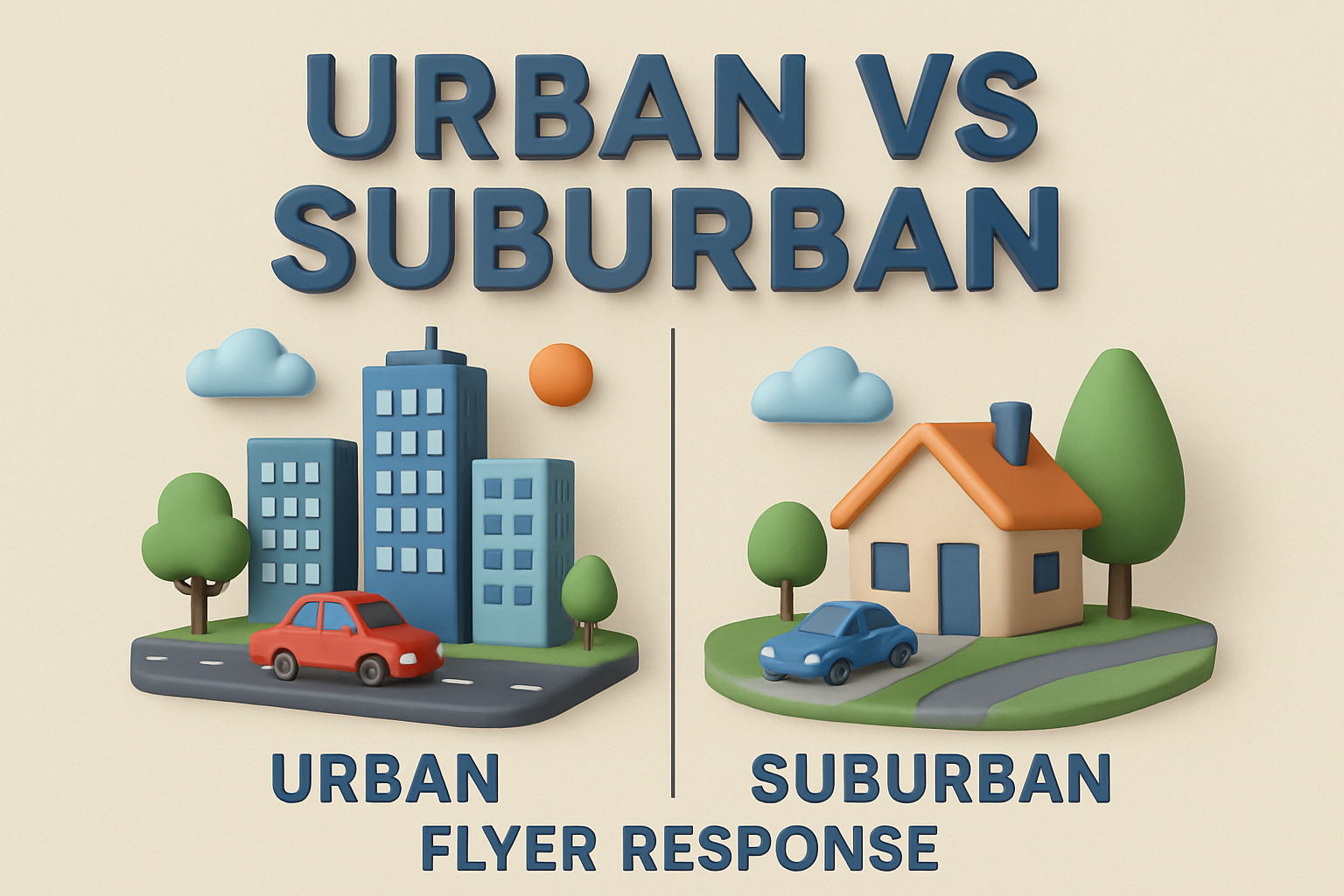 Urban vs Suburban Flyer Response: What Our Data Shows