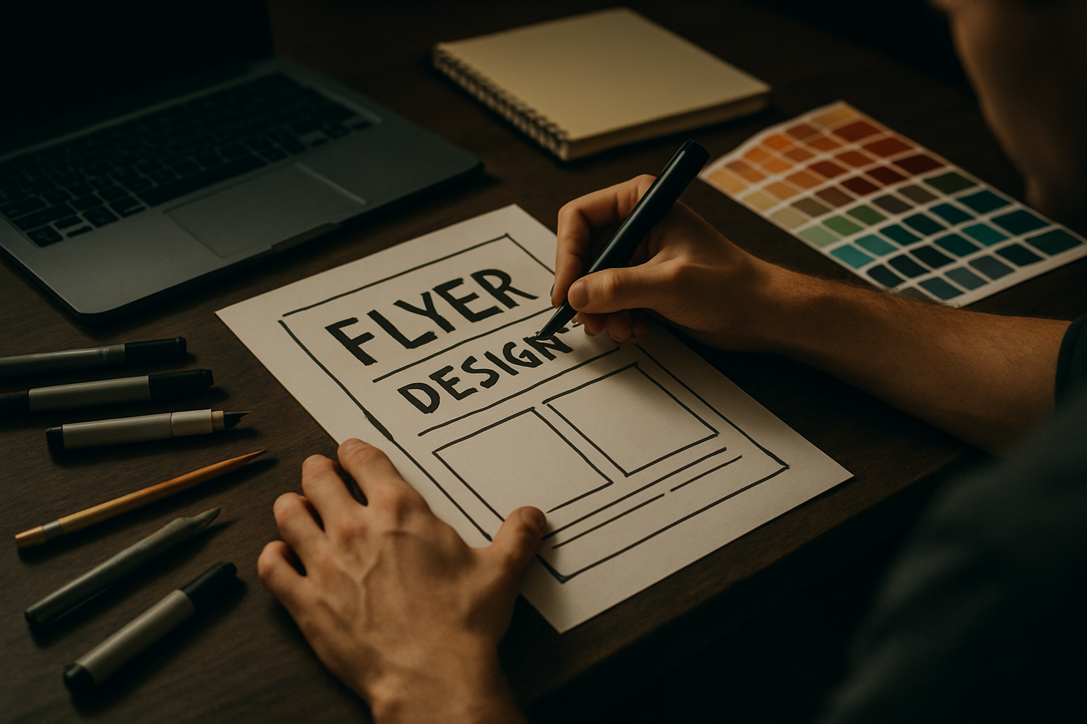 Designing Flyers That Get Read — Our Simple Formula for Attention