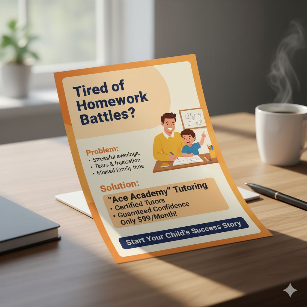 Flyer Storytelling: Turning a Piece of Paper Into a Mini Sales Journey